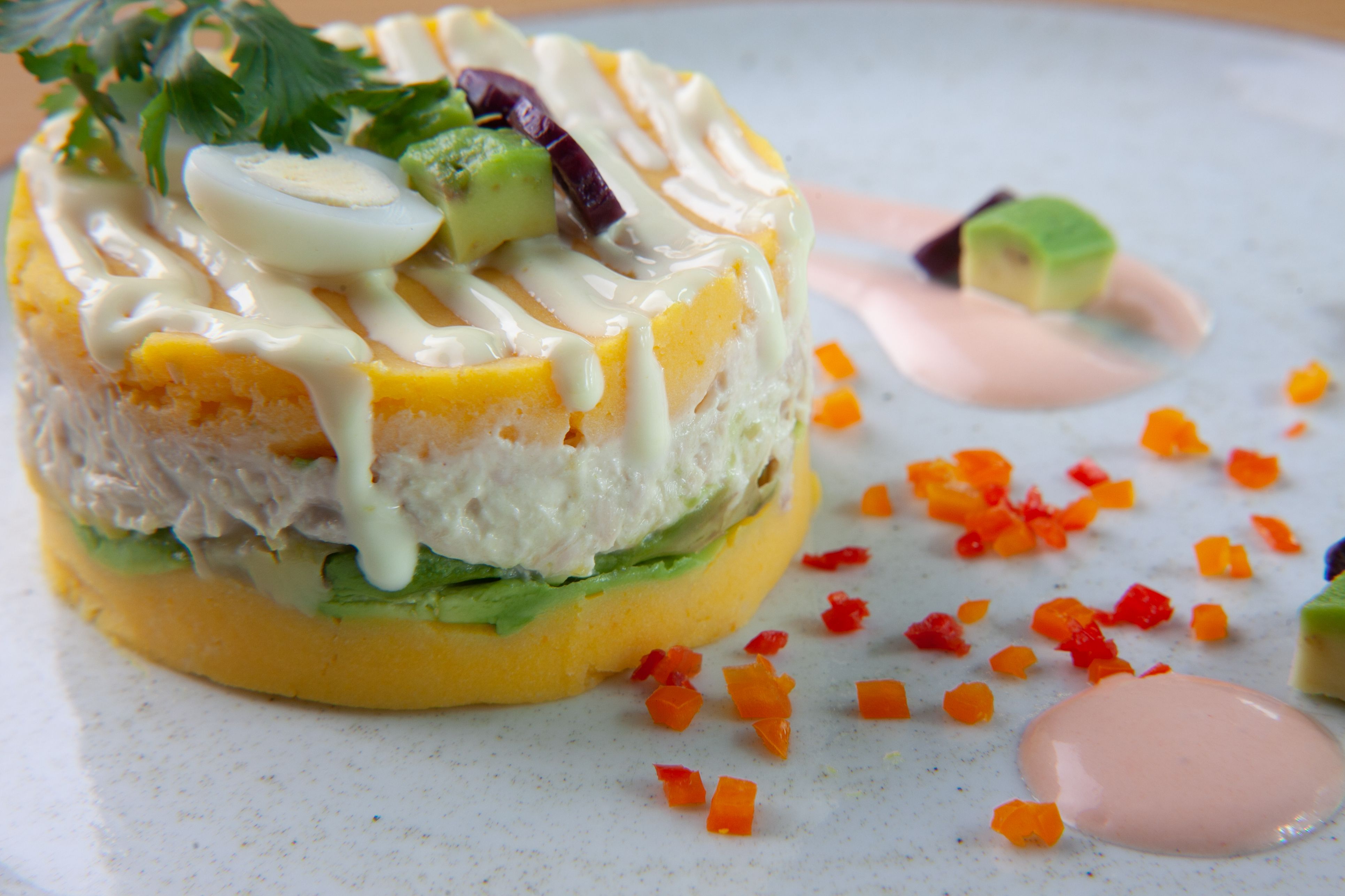 Causa Rellena De Pollo